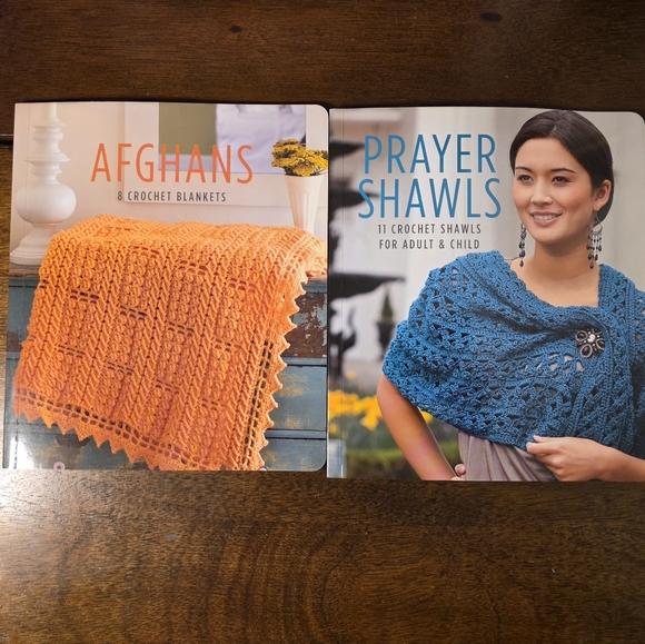 Art | Crochet Pattern Books Lot Of 2 New | Poshmark
